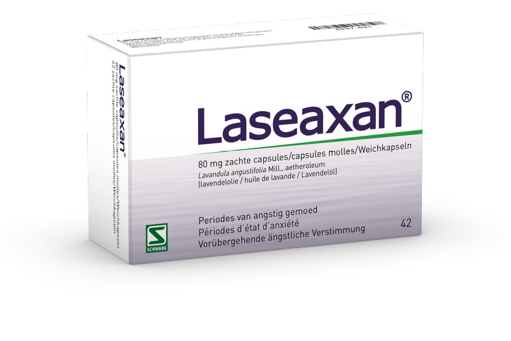 Laseaxan® is een voorschriftvrij geneesmiddel op basis van een lavendel ...